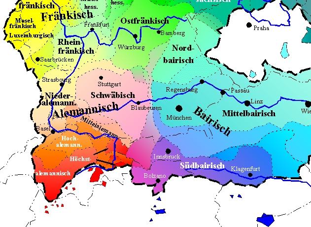 Dialect and language map of Europe - Page 2
